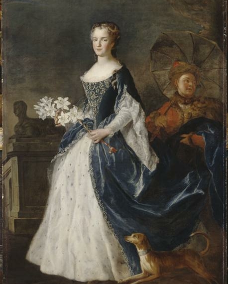 Marie Leszczynska (1703-1768), attribué à Jean-Baptiste van Loo
