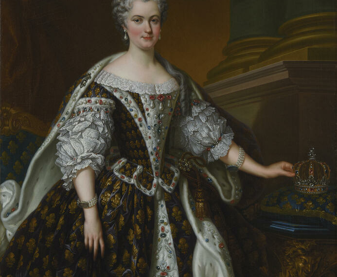 Marie Leszczynska (1703-1768), attribué à Jean-Baptiste van Loo